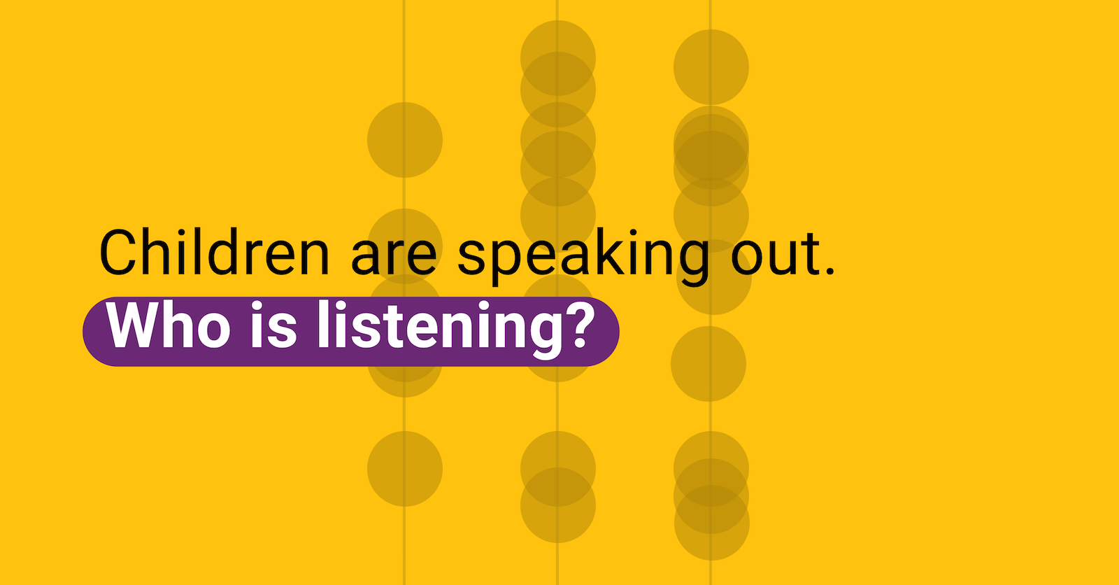 Child power | The Changing Childhood Project | UNICEF x Gallup