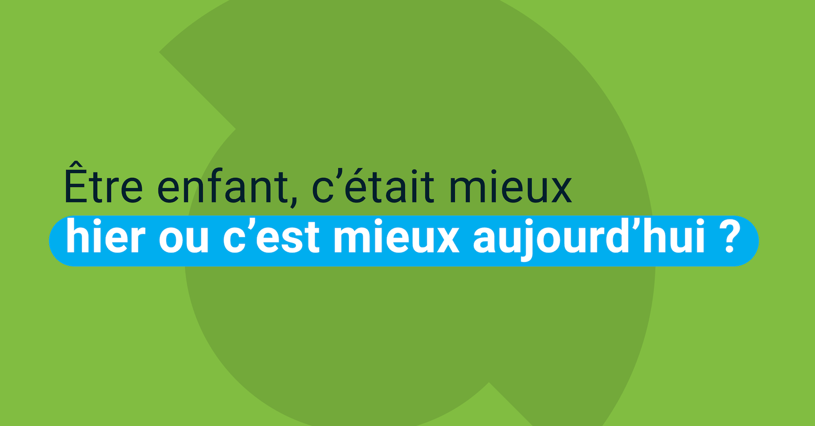 L’enfance avance | L’enfance en évolution | UNICEF x Gallup